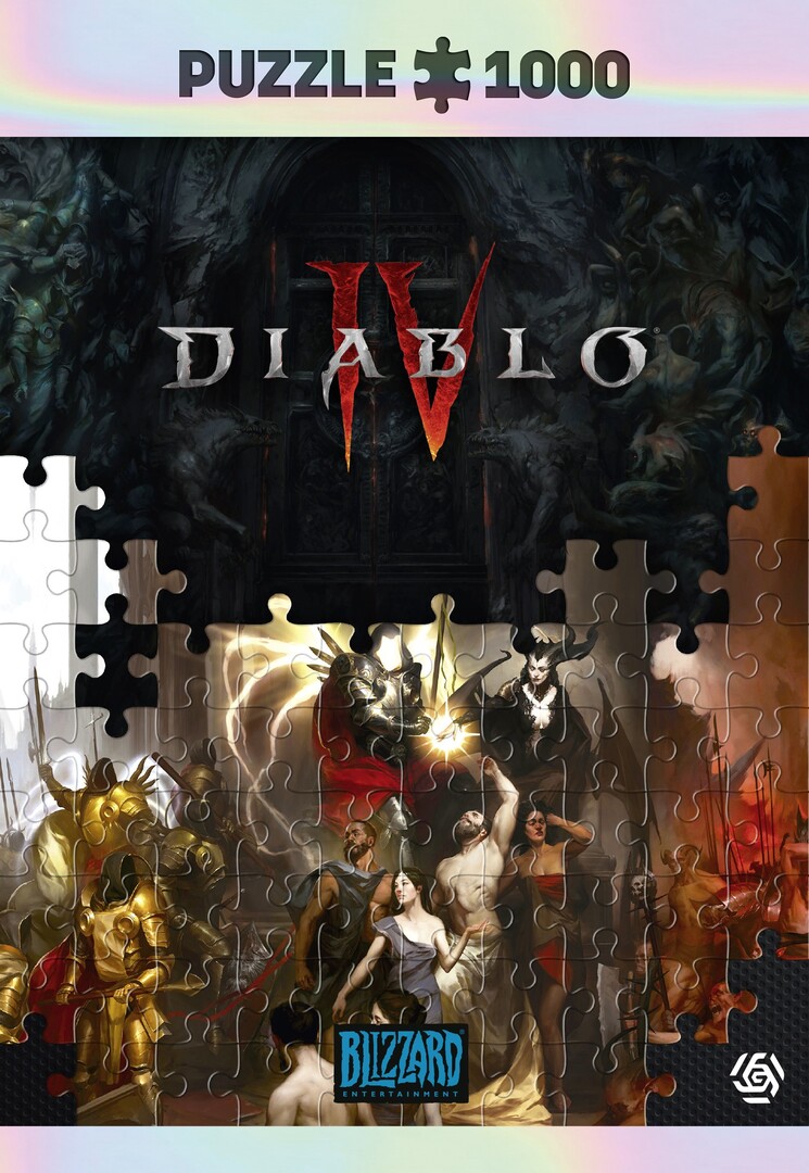 Diablo IV Birth Of Nephalem 1000 Darabos Puzzle J t k 6990 Ft